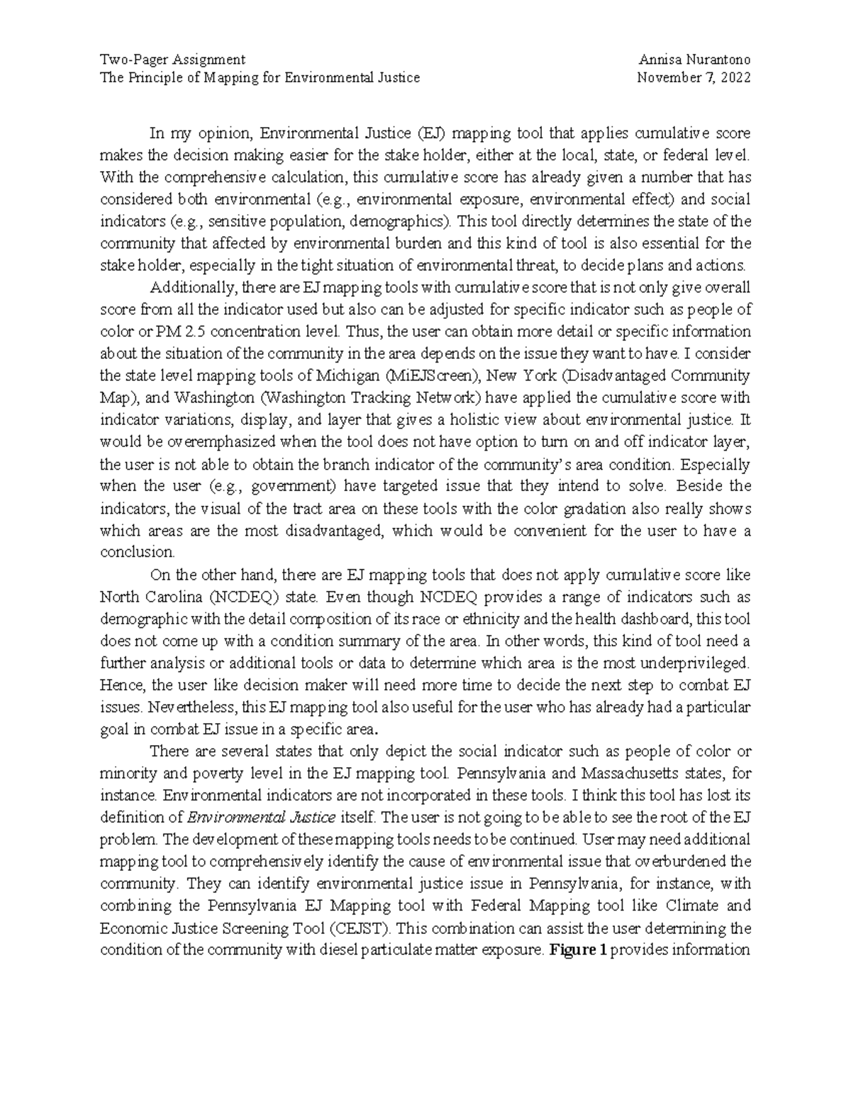 Two-Pager Task by Annisa Nurantono - Two-Pager Assignment Annisa ...