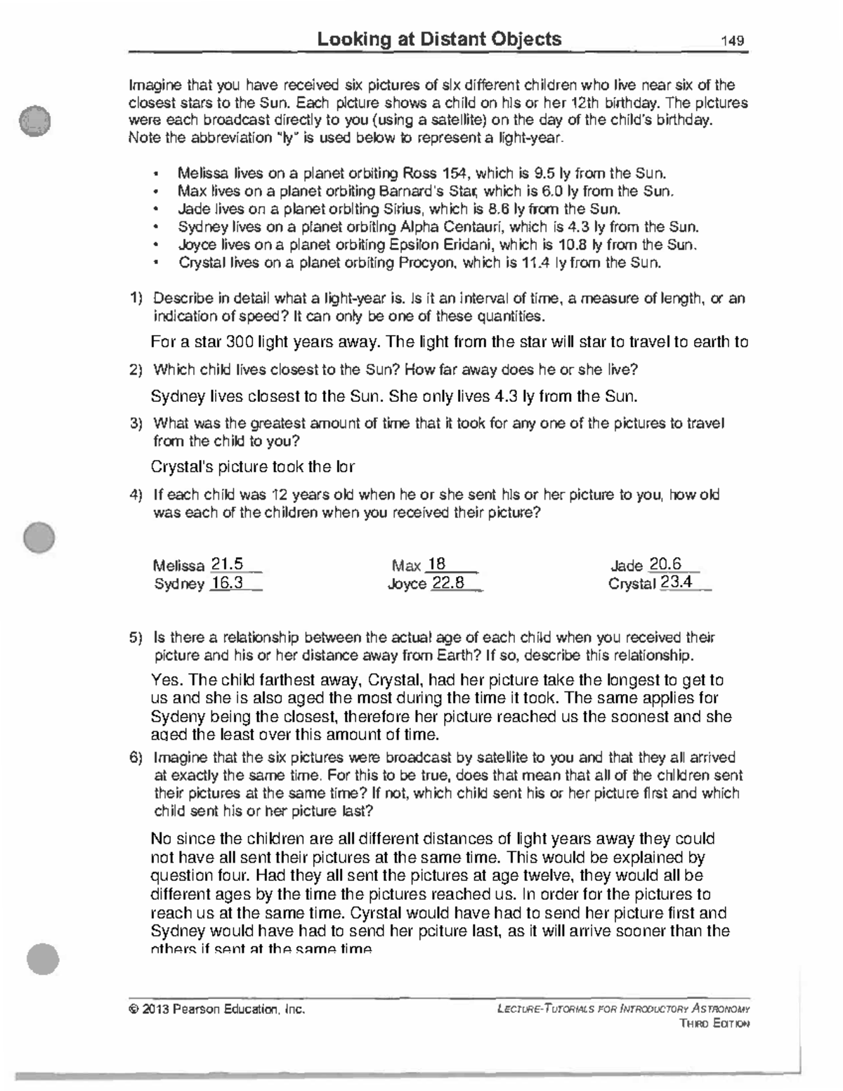 Looking at Distant Objects - • • Looking at Distant Objects 149 ...