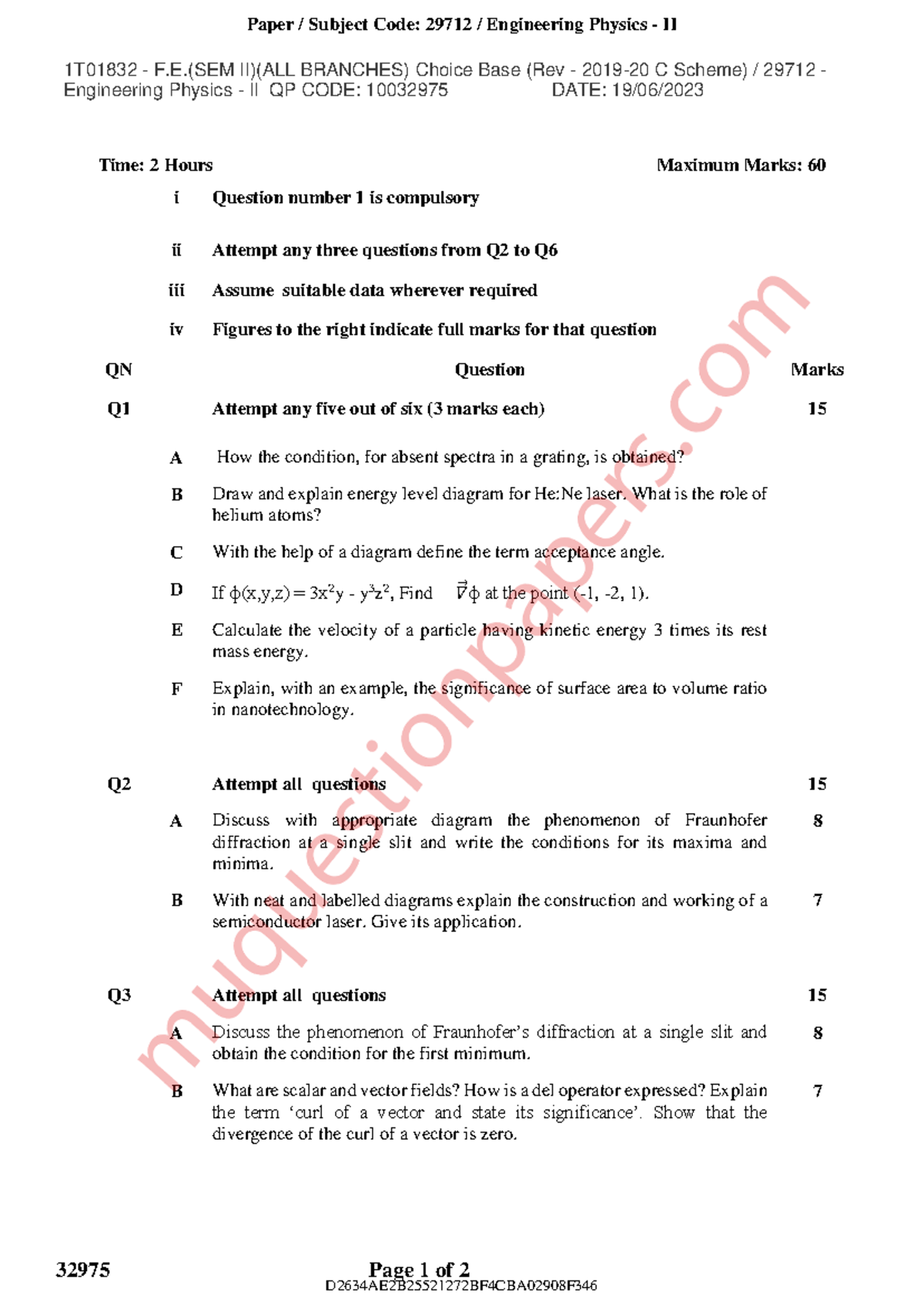 Be first-year-engineering semester-2 2023 may engineering-physics-iirev-2019 c-scheme - - Studocu