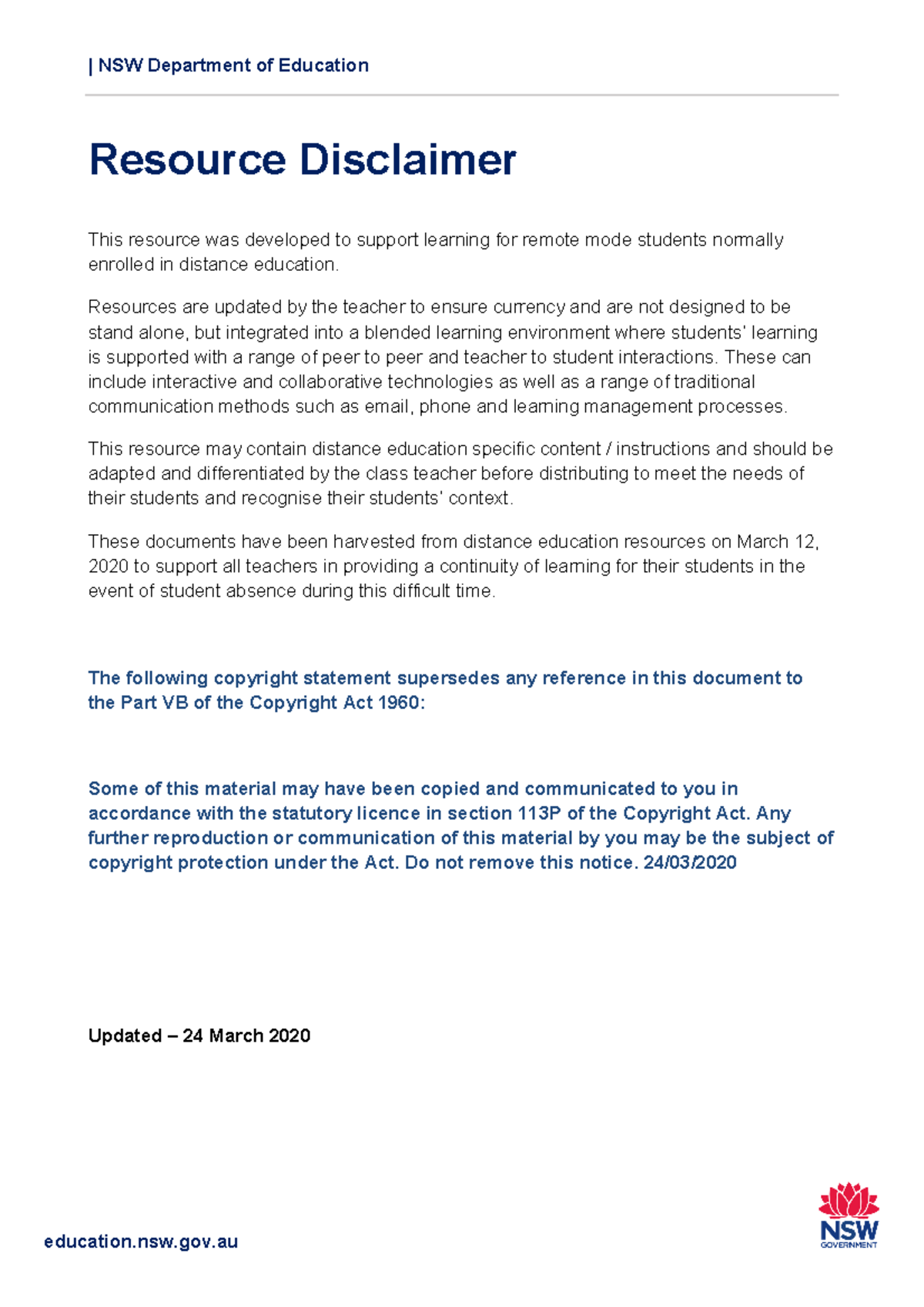 Part 1 Organisation of cells - | NSW Department of Education education ...