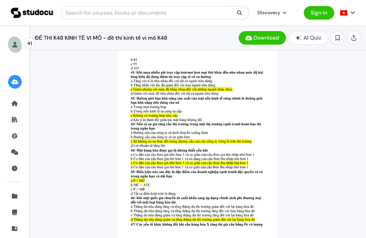 ĐỀ THI K48 KINH TẾ VI MÔ - đề thi kinh tế vi mô K48 - ĐẠI HỌC KINH TẾ TP ⸻⸻KHOA KINH - Studocu