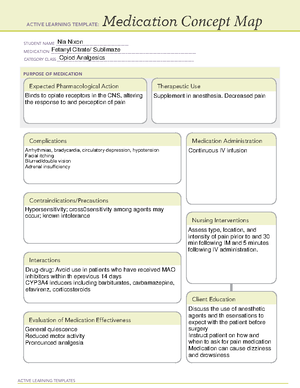 Metronidazole - ACTIVE LEARNING TEMPLATES STUDENT NAME - Studocu