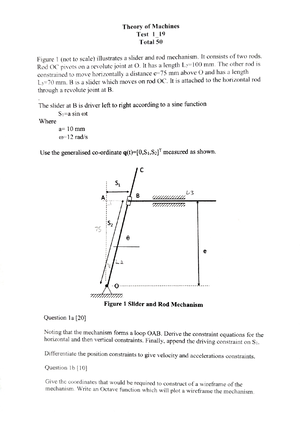 Tutorial 4 - tut - DISCIPLINE OF MECHANICAL ENGINEERING Selection of ...