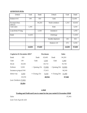 Worksheet 4 Manufacturing accounts - ####### KNUST SCHOOL OF BUSINESS ...