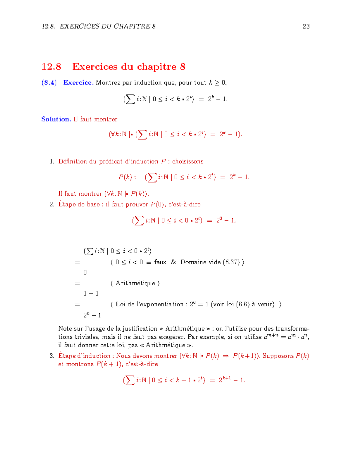 Exer Chap 8Partie 1 - Les exercises du chapitre 8 -partie 1 - 12 ...