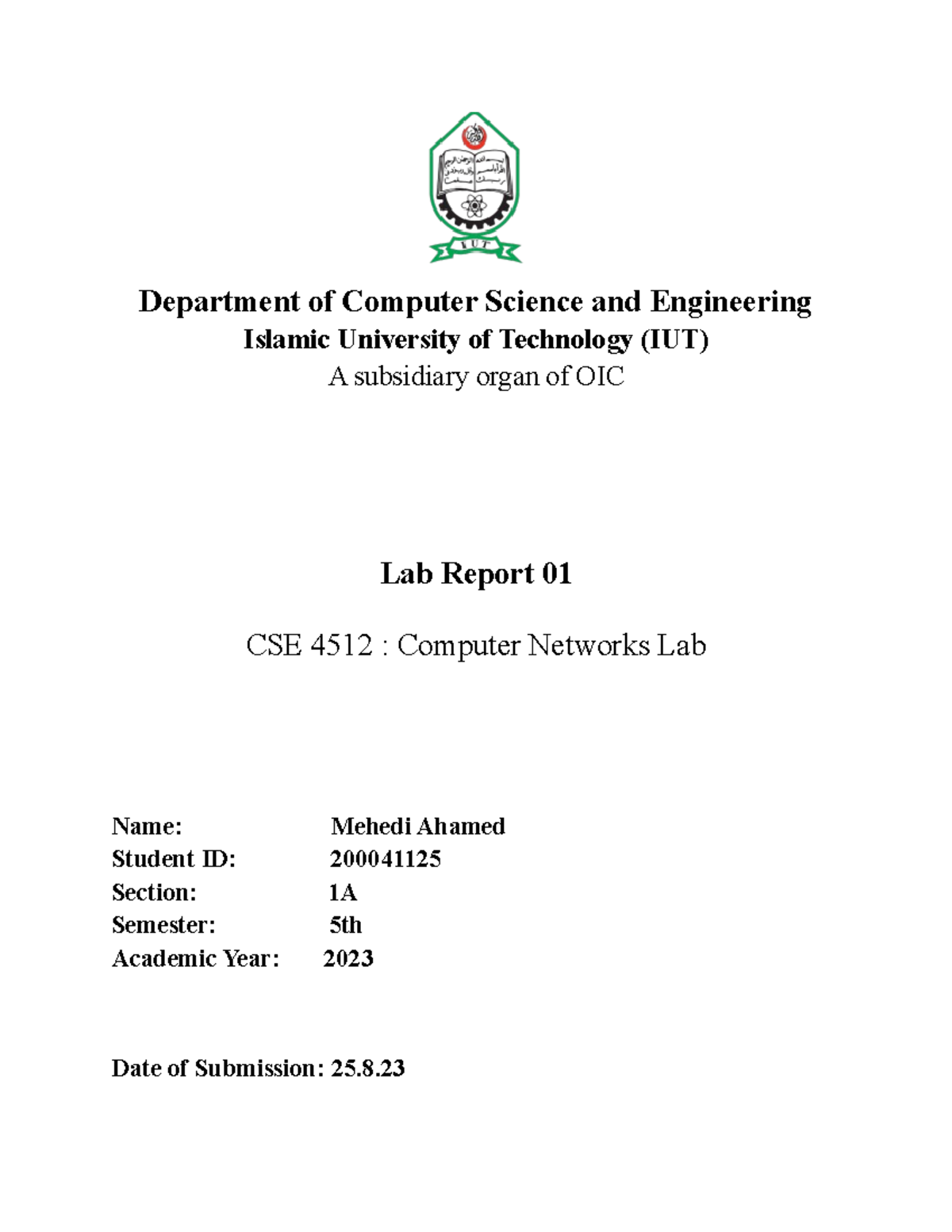 2000 41125 Report - Department of Computer Science and Engineering ...