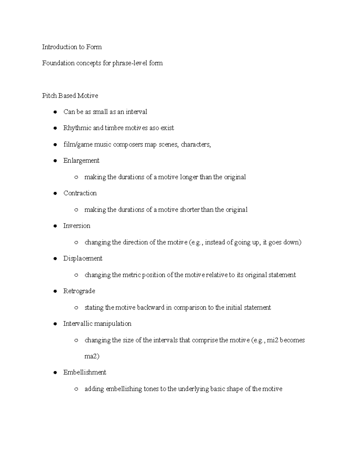 Introduction to Form - A lecture from Marc Hannaford explaining how ...