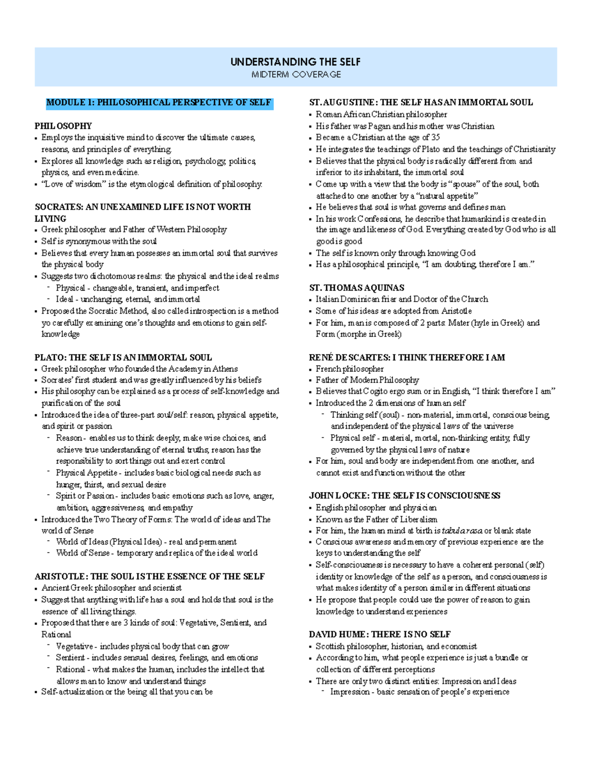 LECTURES IN MEDICAL TECHNOLOGY - Medical Technology - Studocu