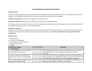 WGU D299 Task 3 - WGU D299 Task 3 - B.) Looking at the quantitative data I received, on a scale ...