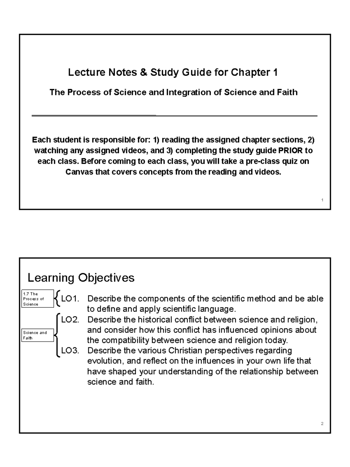Chapter 1 PP Guide Summary - Lecture Notes & Study Guide for Chapter 1 ...