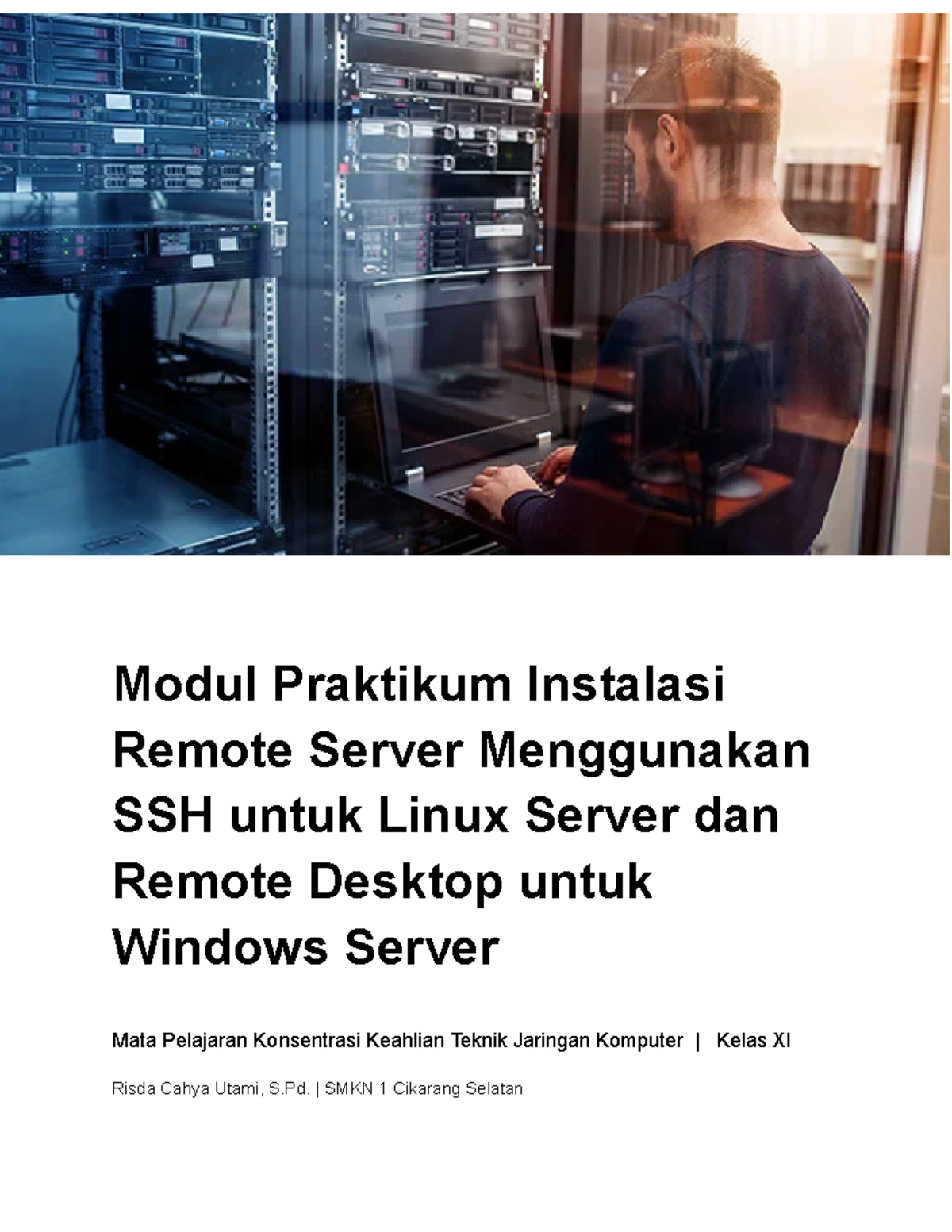 533554-1677205304 - Modul Praktikum Instalasi Remote Server Menggunakan SSH - Modul Praktikum ...