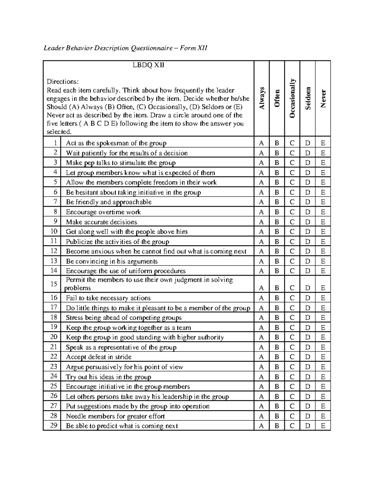 Leaderbehaviordescriptionquestionnaire-111202111503-phpapp 02 - Leader ...