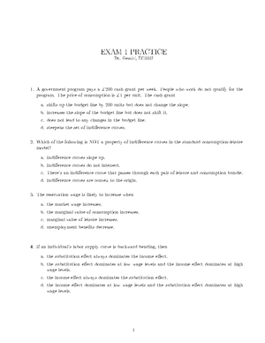 Sample/practice exam 2019, questions and answers - EXAM 1 PRACTICE ...