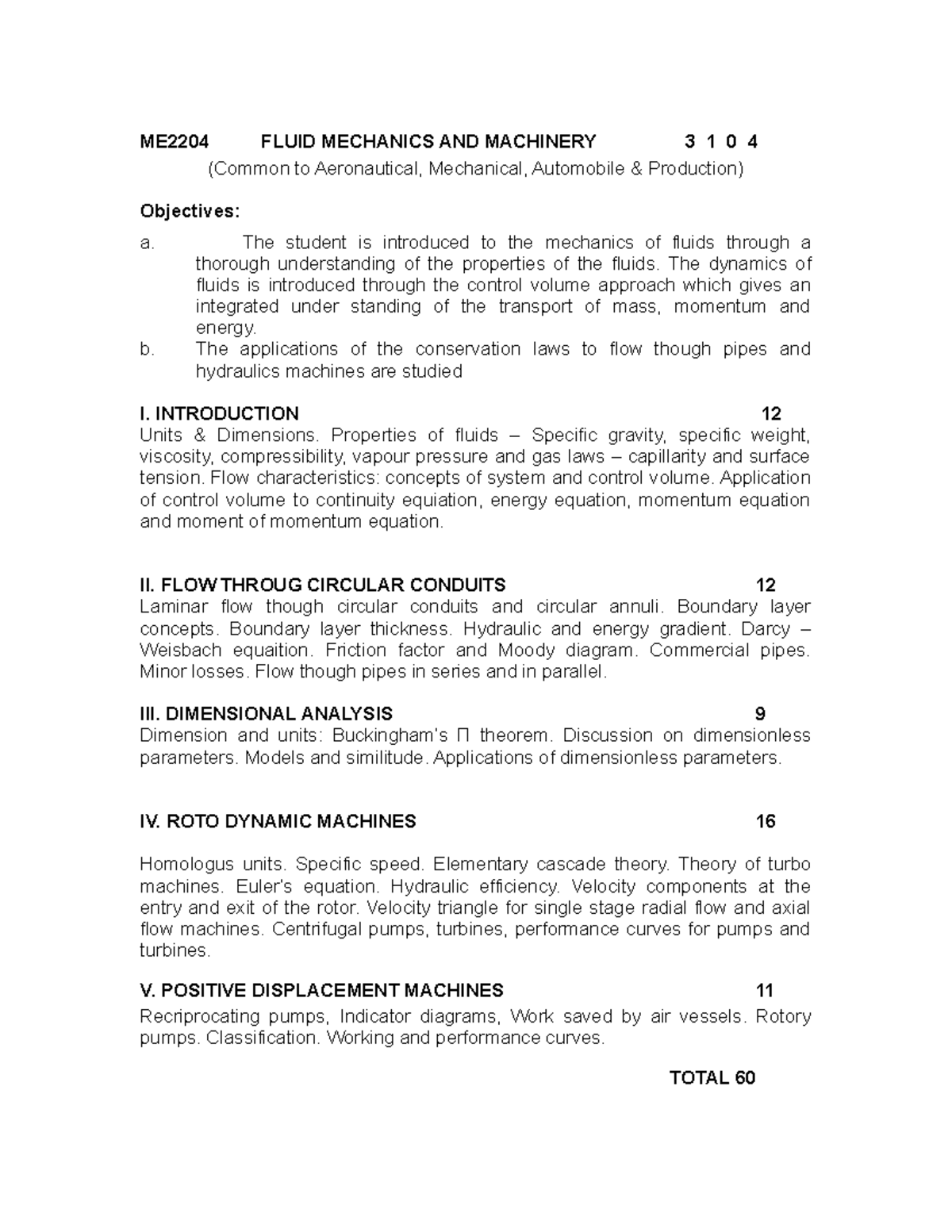 231369766 ME 2204 Fluid Mechanics Notes - Physical Science - FEU - Studocu