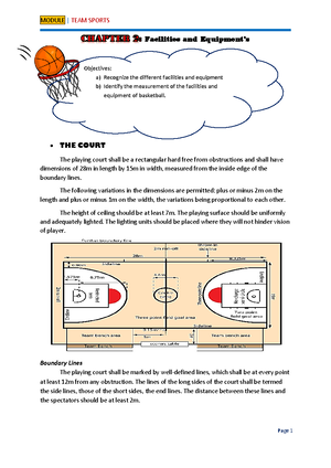 Chapter 1 - Introduction OF Basketball - Introduction of Basketball ...