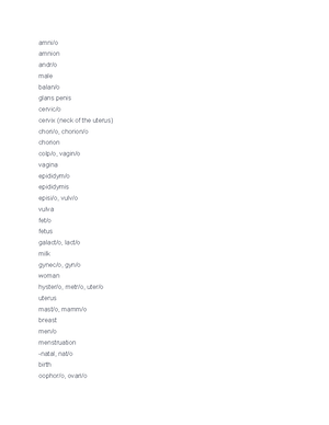 Medical terminology chapter 16 - diaphoresis excessive or profuse ...