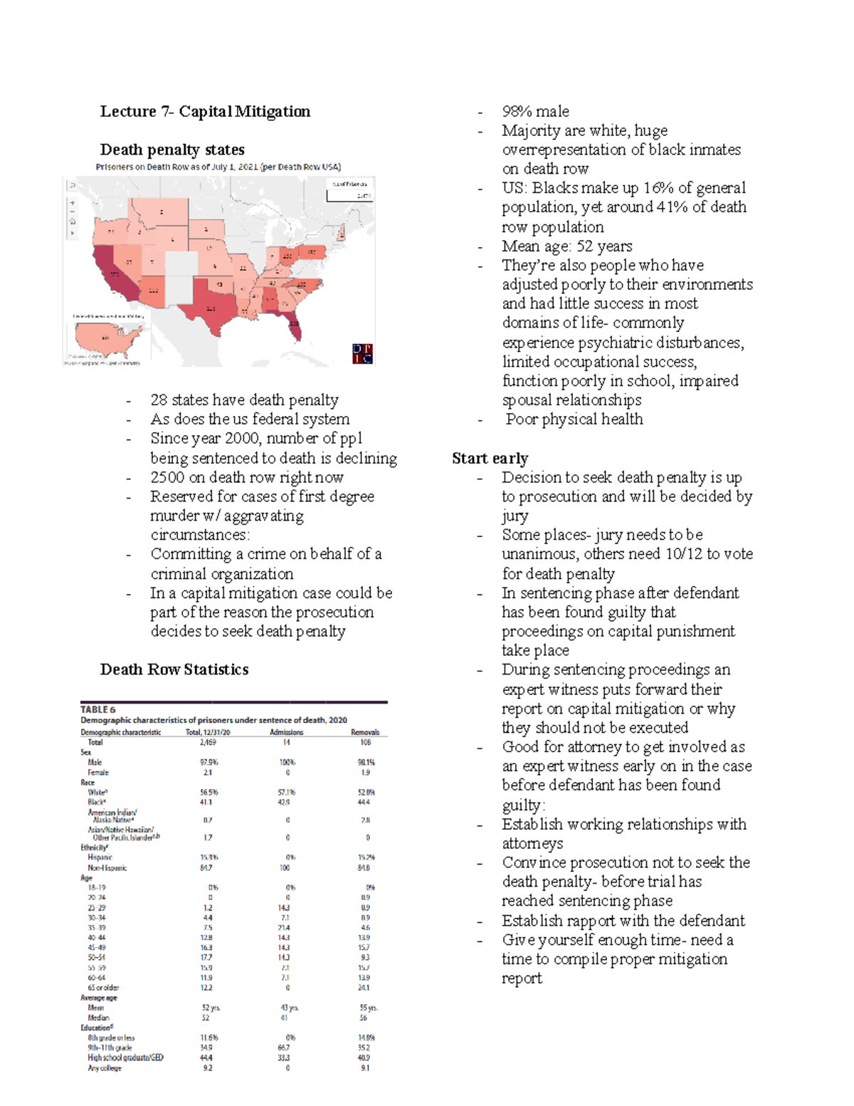 Lecture 7- Capital Mitigation - Capital mitigation expert- needs to ...
