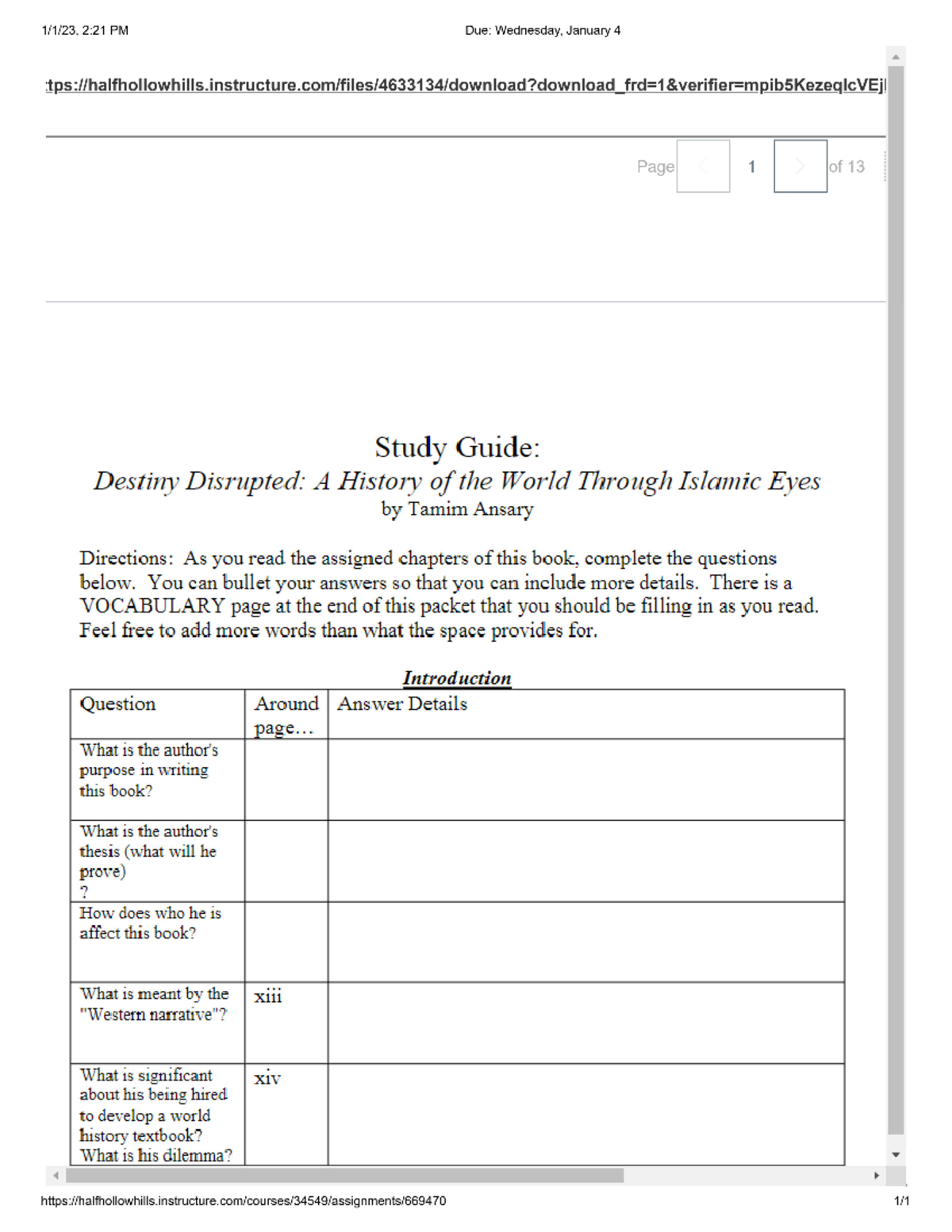 Destiny Disrupted Stufy Guide - Studocu