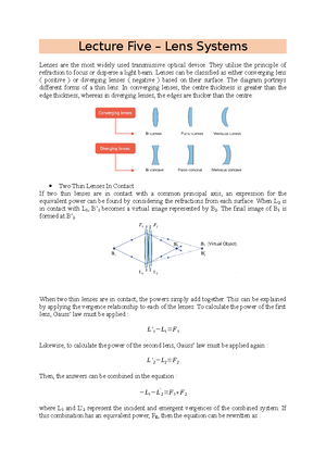 [Solved] A target viewed through a 1000 Badal lens is blurred which is ...