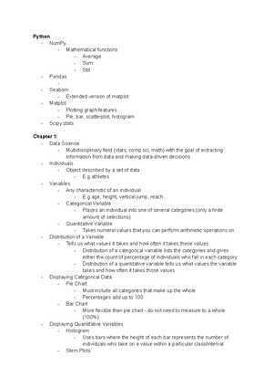 Assignment 1 - DS1000A – Data Science Concepts Assignment 1 – due September 27 , 2023, at 11 :55 ...