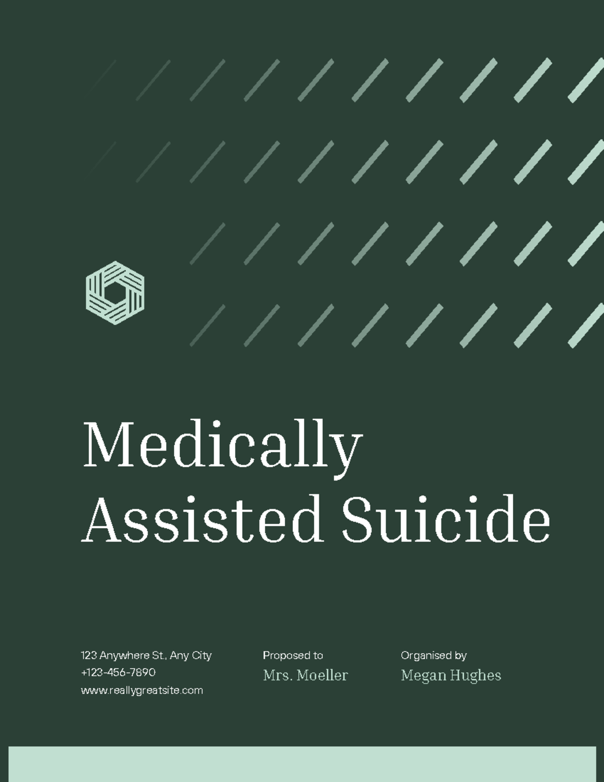 Medically Assisted Suicide Proposal - Medically Assisted Suicide ...