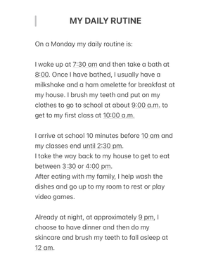 Verbs to the exam - verbos para examen oral con oraciones - INFINITIVE ...