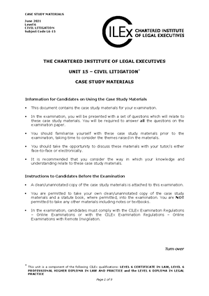 Legal research sample research trail - CIVIL SKILLS UNIT 20 - LEGAL ...