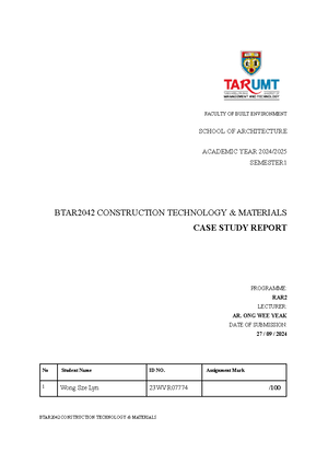 Assignment 3 210705 233305 - UEME125 3 : Assignment 3 UTAR Assignment 3 ...