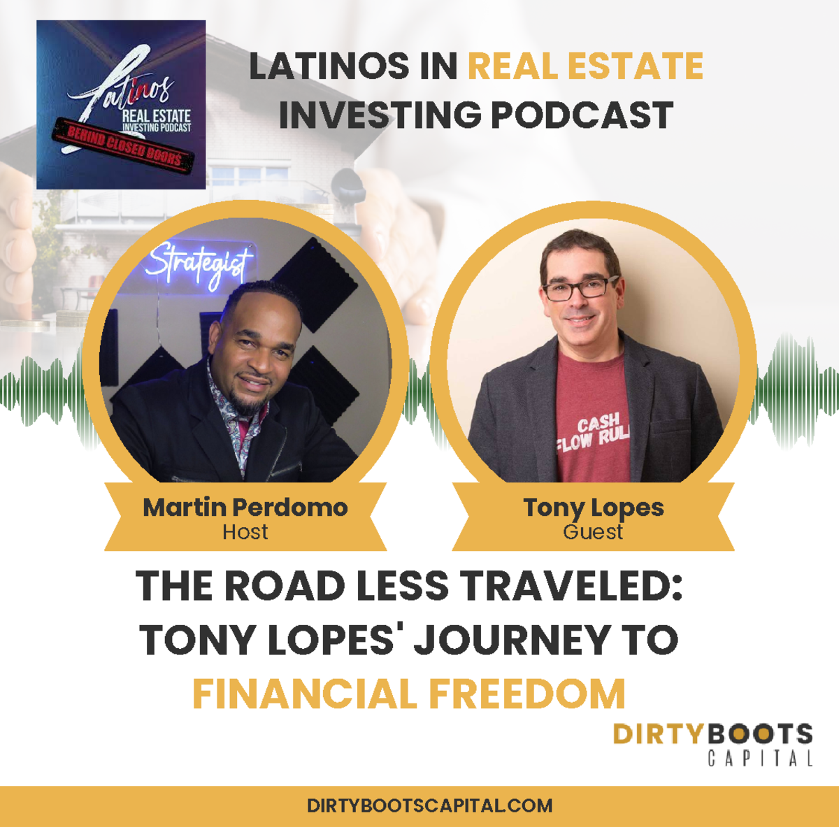 DBC FAR - Martin Perdomo Tony Lopes Host THE ROAD LESS TRAVELED: TONY ...