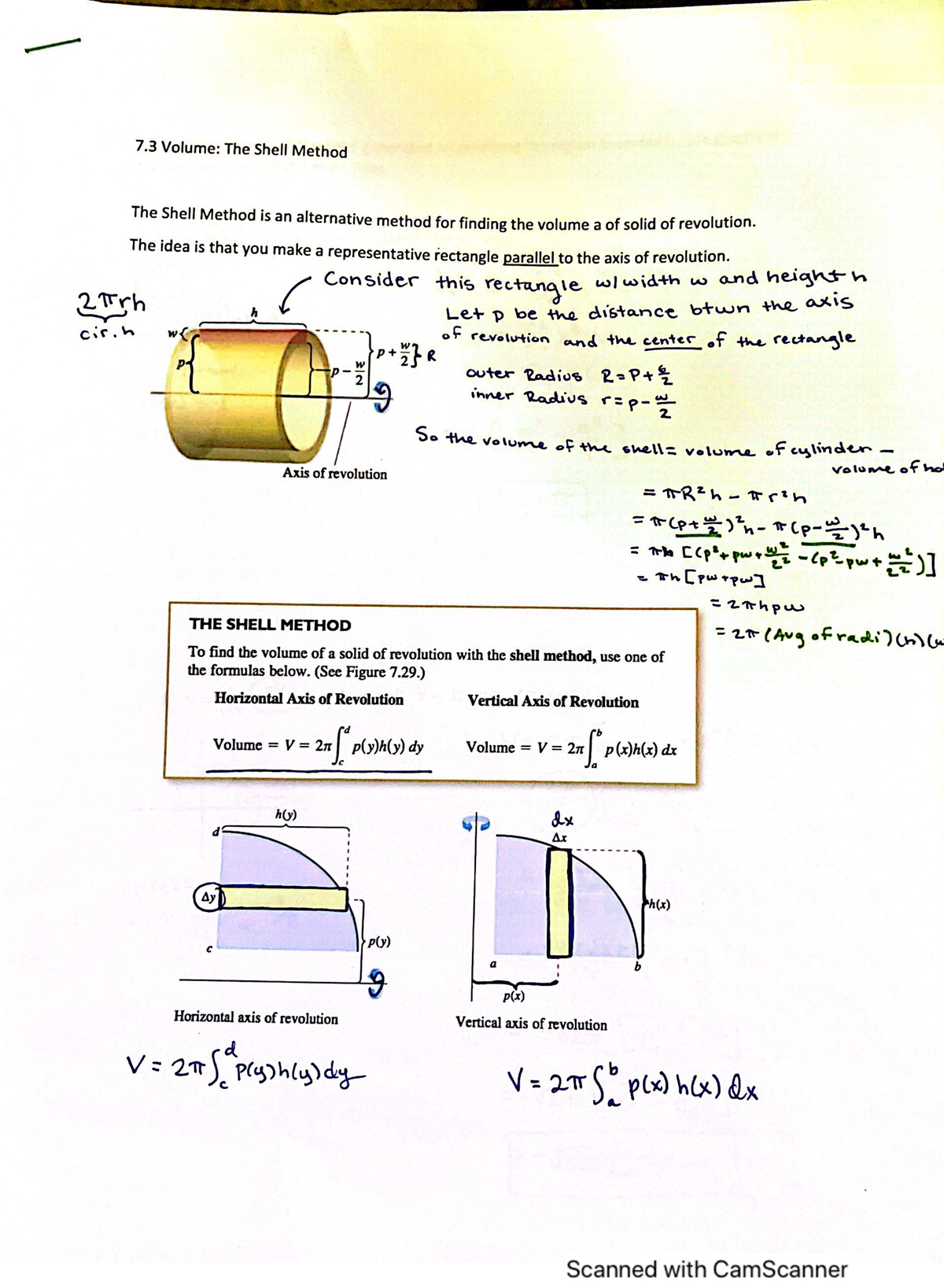 Calculus chapter7 - MATH 150 - Studocu