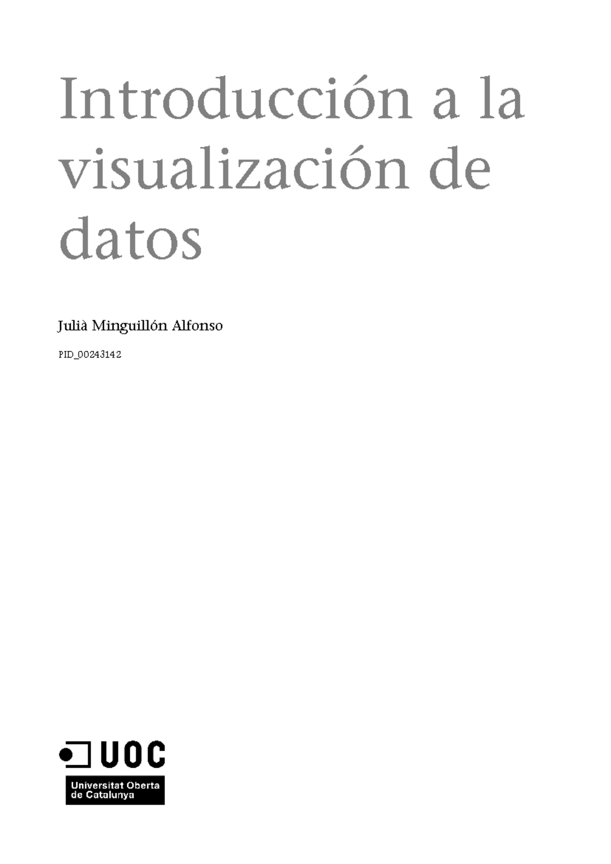 Introducción Visualización Datos Guía - Introducción a la visualización ...