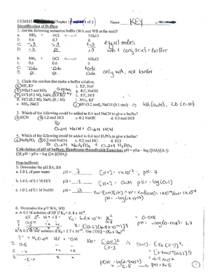 Ch 15 Lesson Plan SP2018 - CHM115 Chapter 15 Lesson Plan Chemical ...
