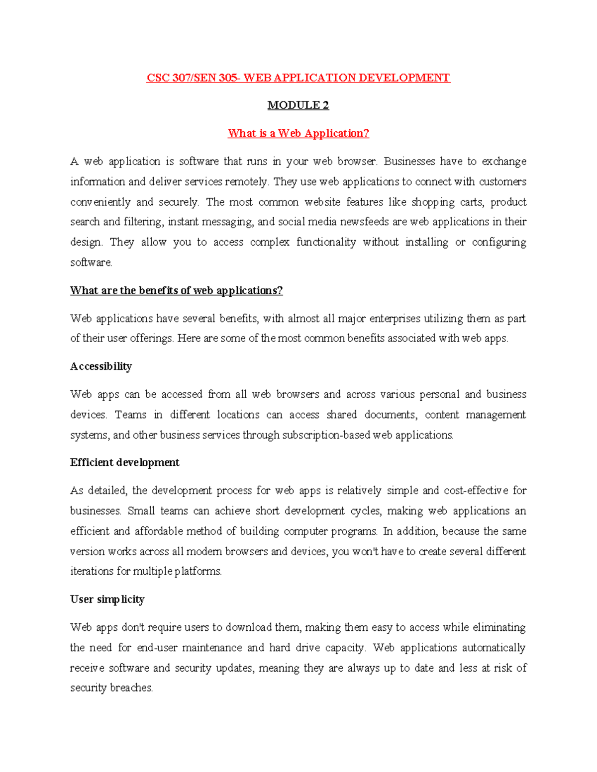 CSS 307 - we thank - CSC 307/SEN 305- WEB APPLICATION DEVELOPMENT ...