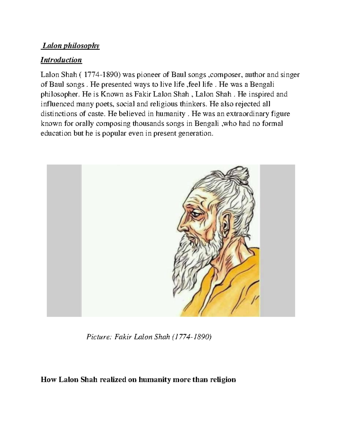 Inbound 4406106281778825103 - Lalon philosophy Introduction Lalon Shah ...