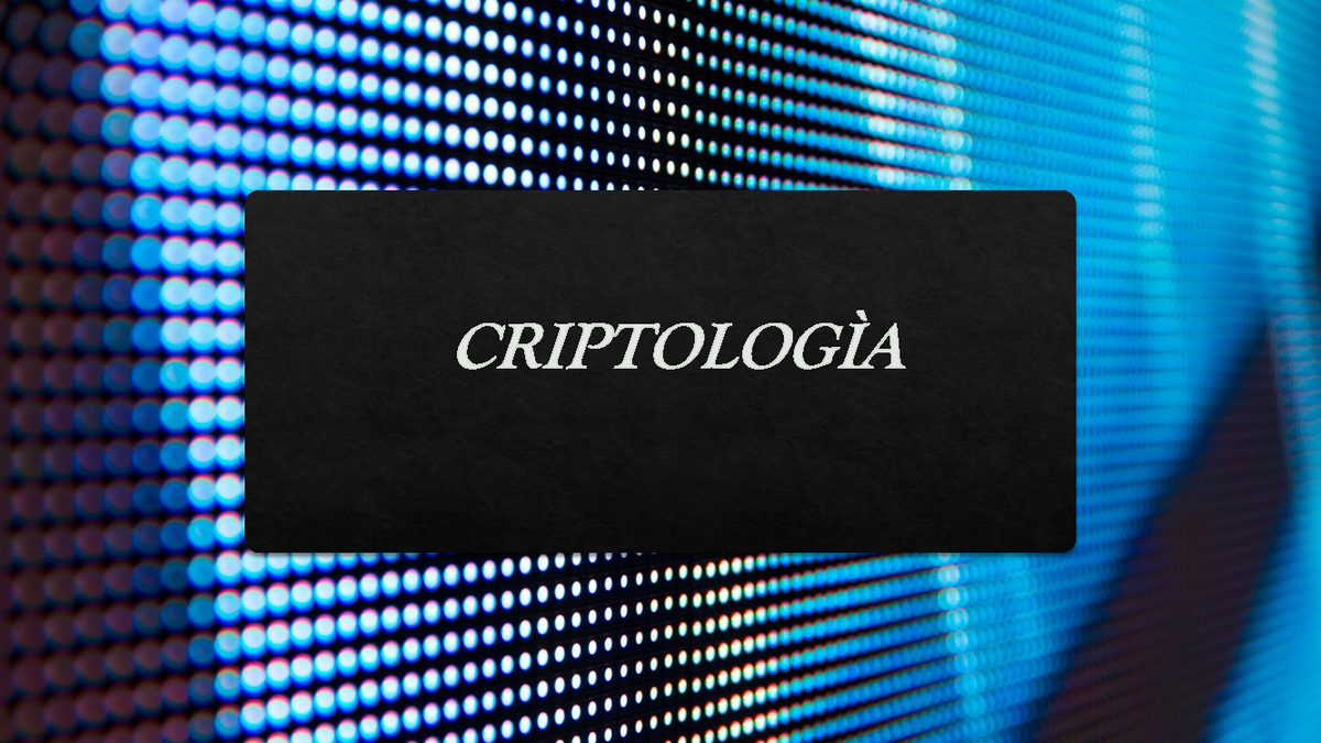 Criptologia - Presentación de Criptología - ADQUIRIR INFORMACI”N Cuando ...
