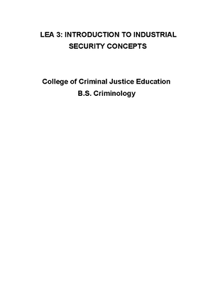 Police Intel - TAKE TIME. - LEA 4: POLICE INTELLIGENCE I. BASIC ...