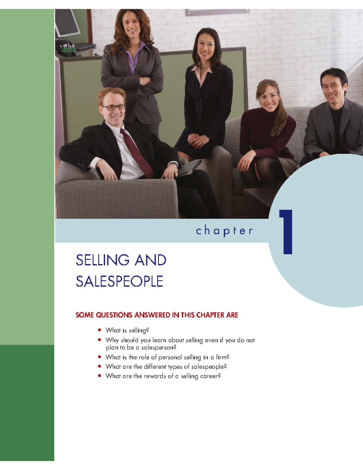 Reading Material - Selling Skills - Module 1 - Selling and Salespeople ...