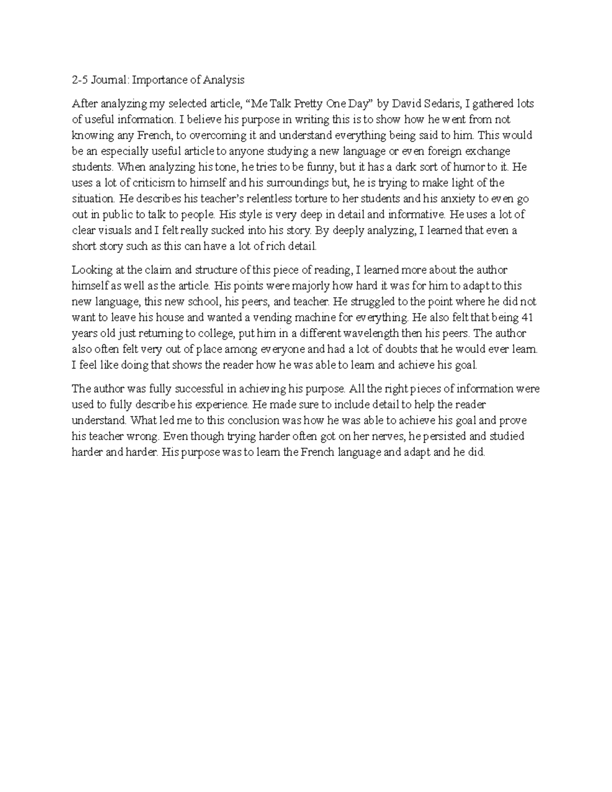 Document 2 SNHU ENG 122 2 5 Journal Importance Of Analysis After document-2-snhu-eng-122-2-5-journal-importance-of-analysis-after