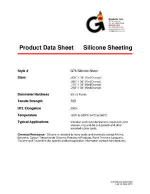 G75 Neoprene Data Sheet - Neoprene Dat a Sheet Last Up Dat e 04/ 13 ...