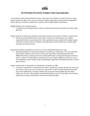 HIS 200 Applied History Module 5 short responses - Module 5 Short ...