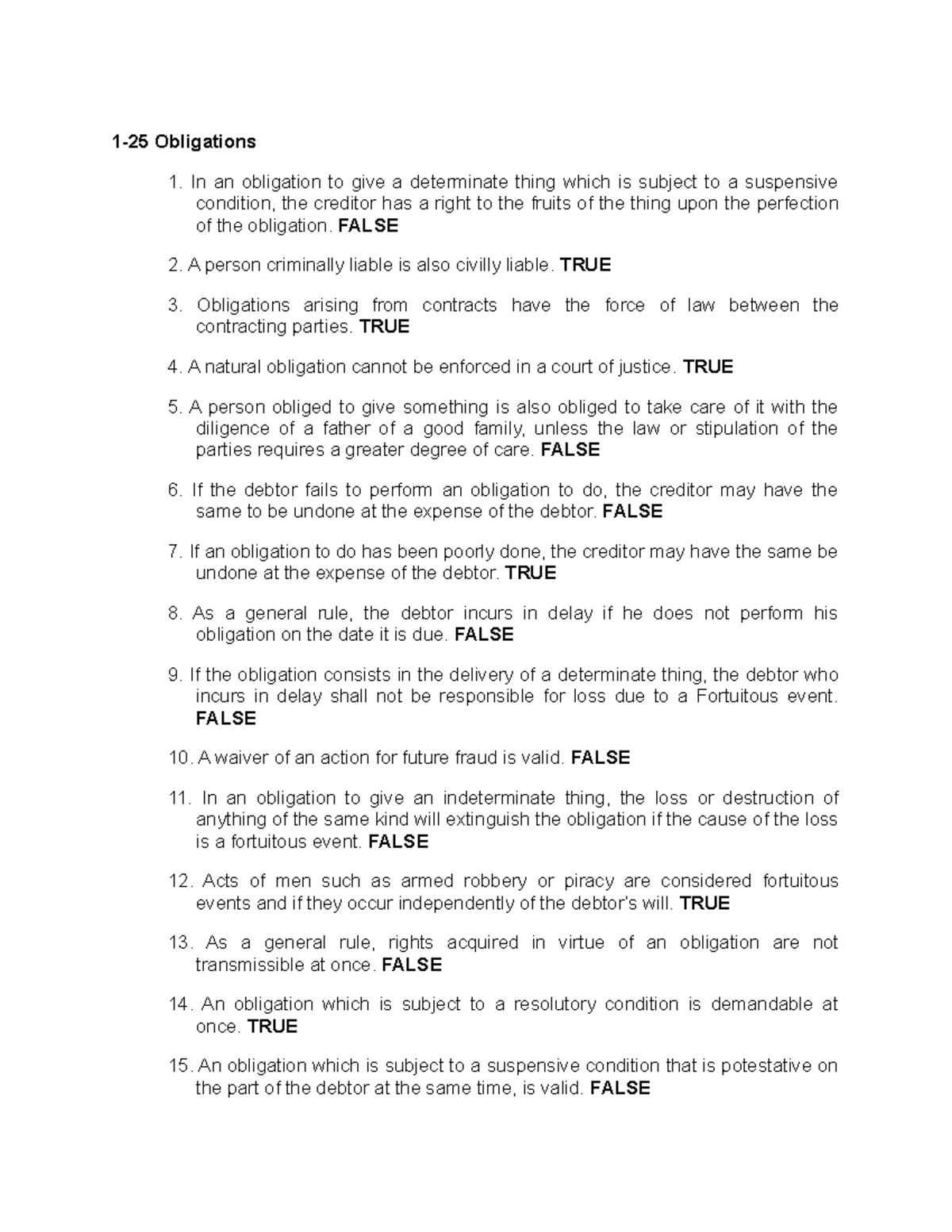 Oblicon - asdajsnhzxbhdasd - 1-25 Obligations In an obligation to give ...