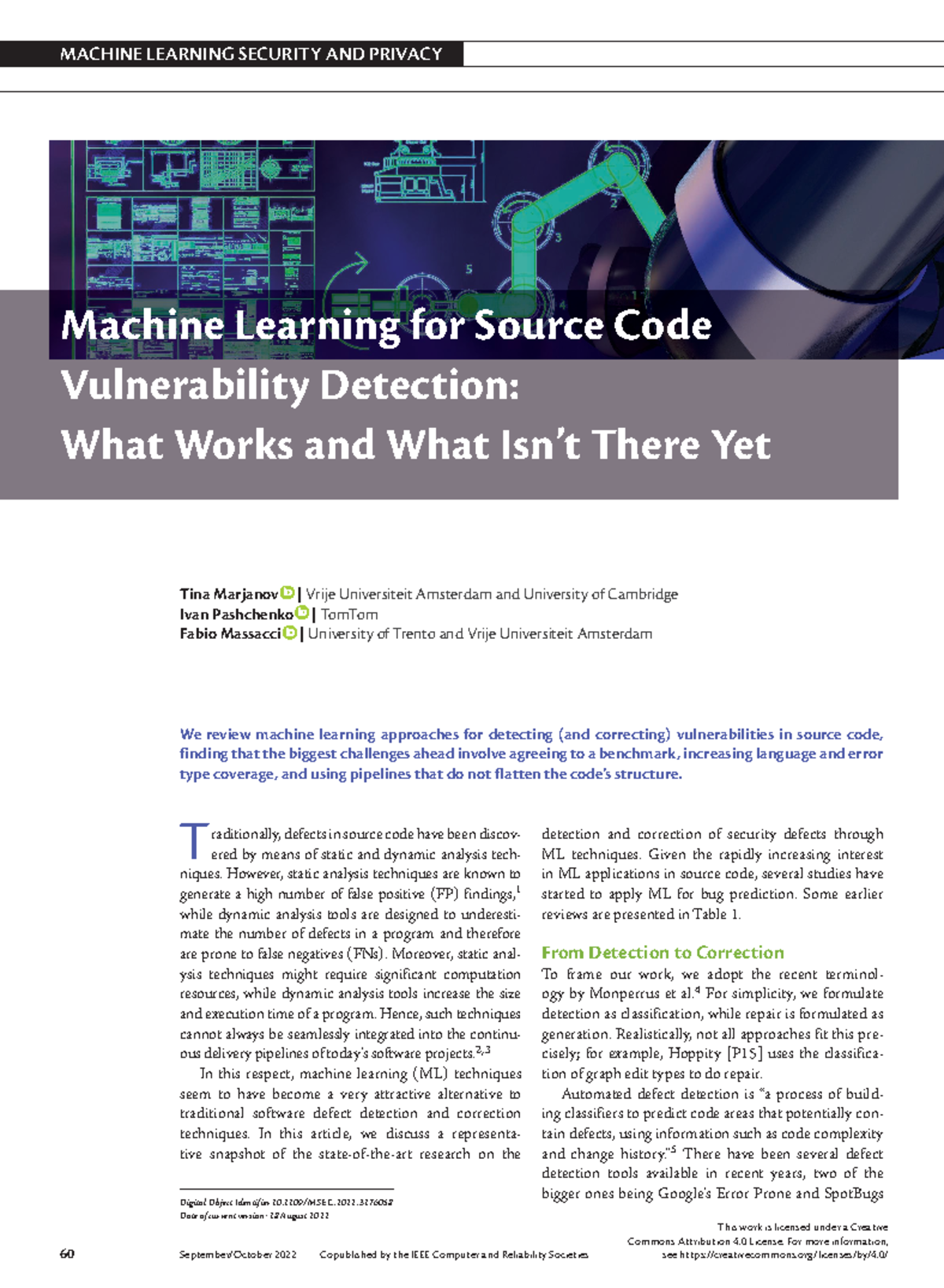 Machine Learning For Source Code Vulnerability Detection What Works And