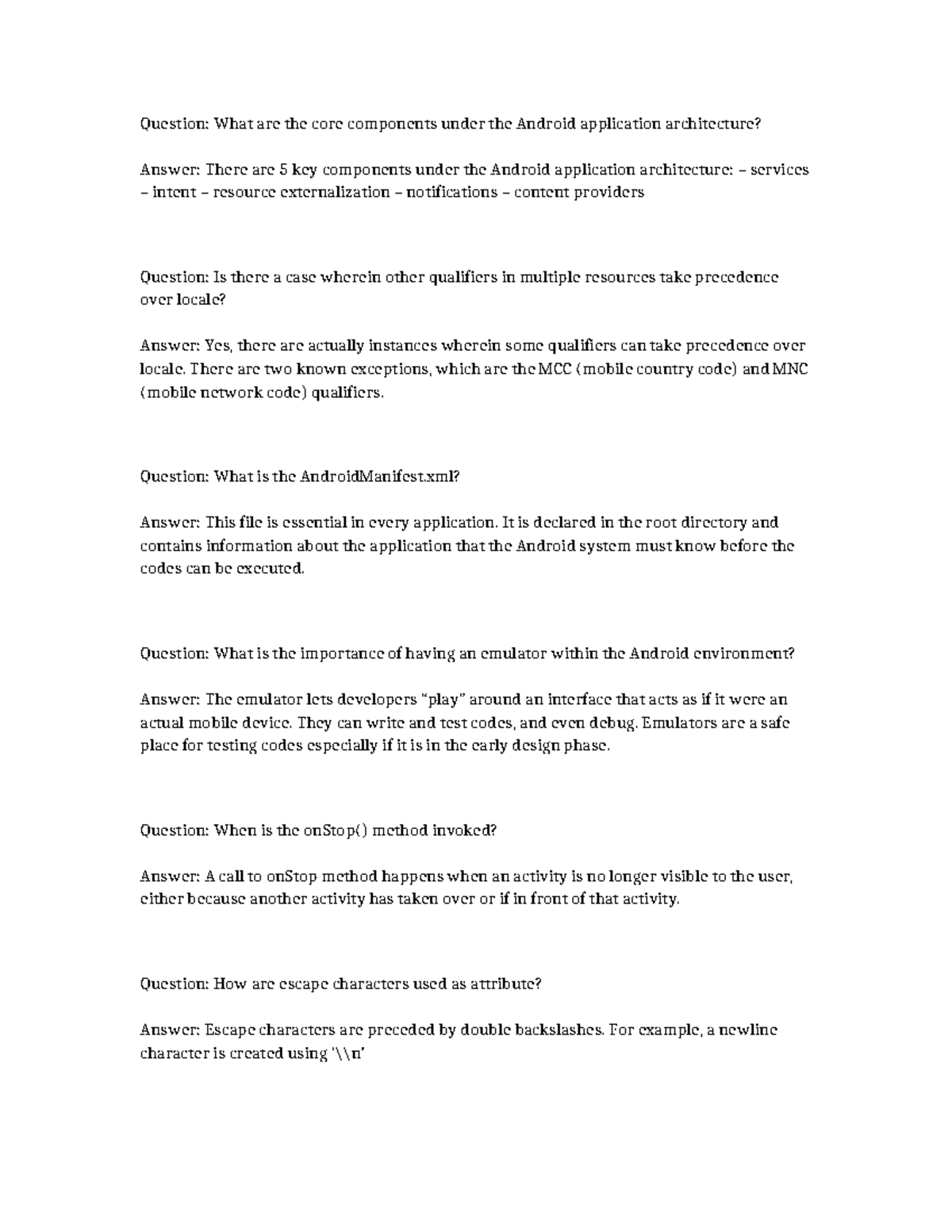 Submaxilla cegb proface - Question: What are the core components under ...