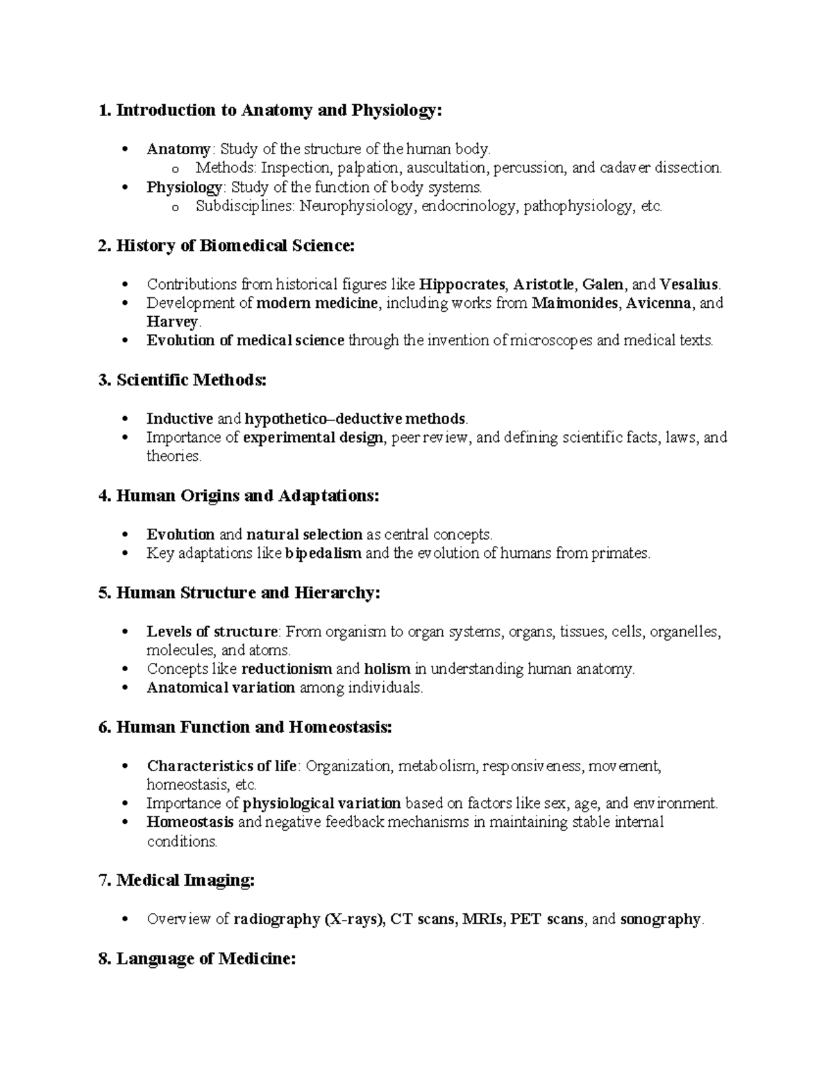 Chapter 1 lecture powerpoint - 1. Introduction to Anatomy and ...