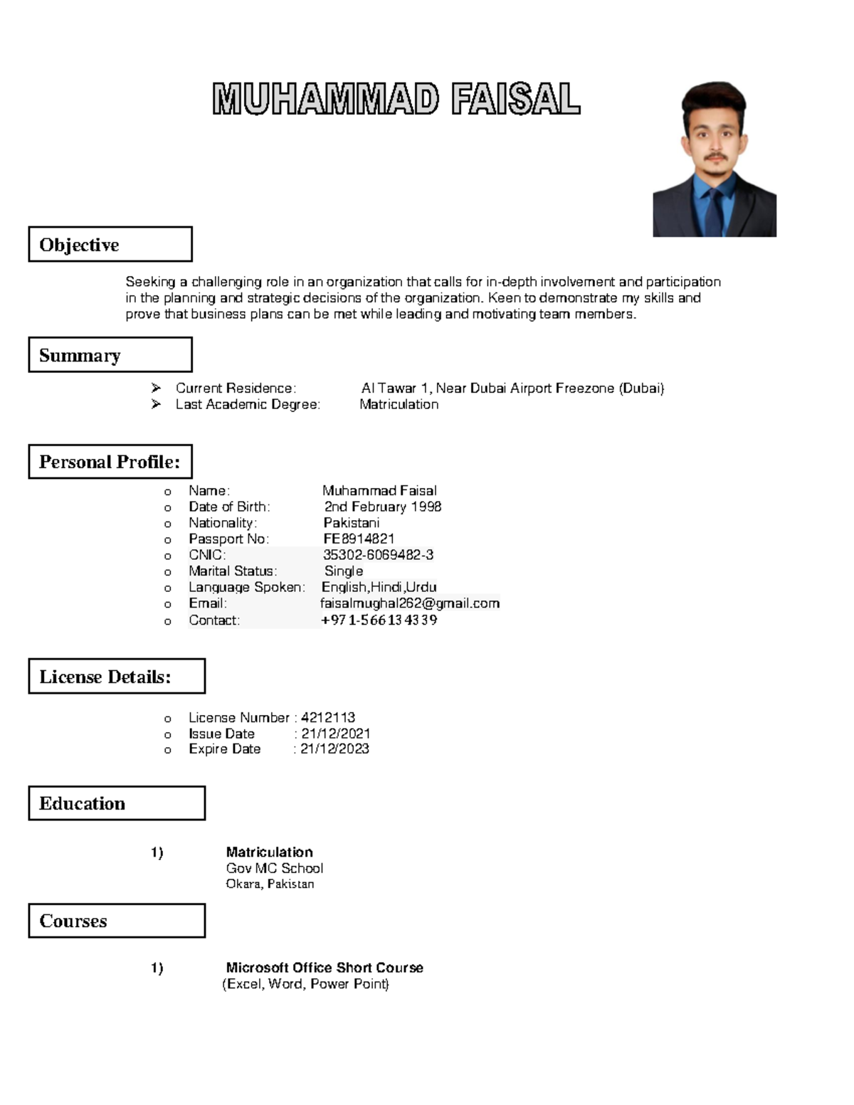 Faisal c - Computer Science - BU - Studocu