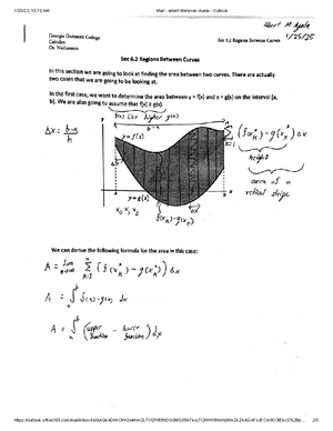 Calc 2.8 - trigonometric integrals - MATH 2210 - 2/17/23, 10:42 AM Mail ...