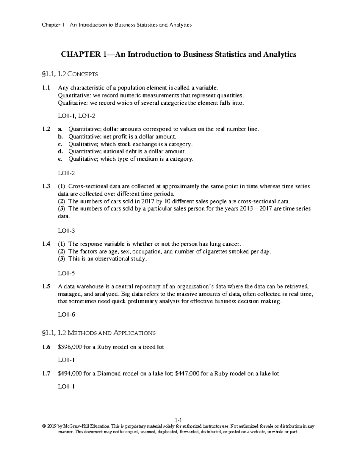 Chapter 1 - hubbub - 1- © 2019 by McGraw-Hill Education. This is ...