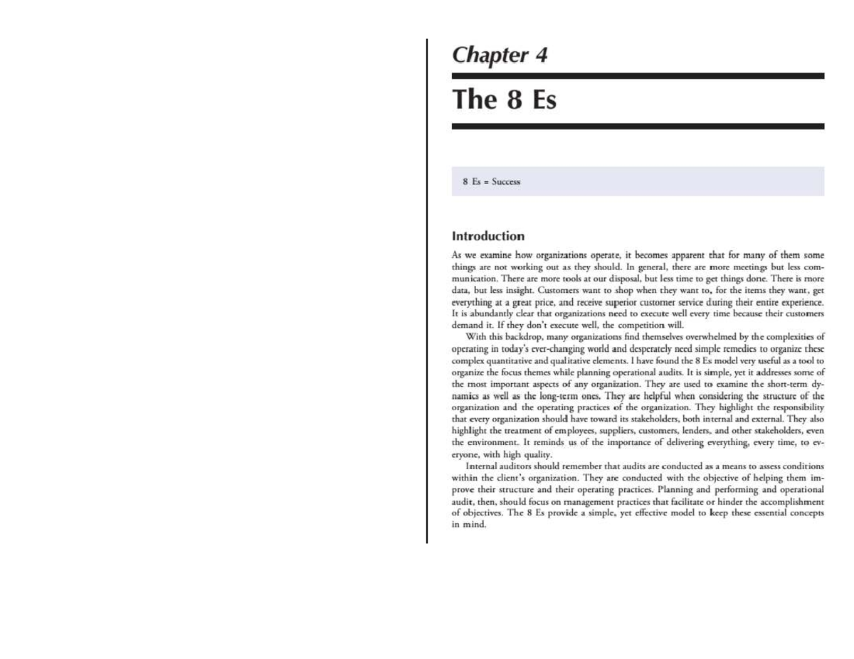 Elec4 Chapter-4 The 8 Es - Accontancy - Studocu