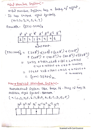 Binary complements - ...... - digital logic design - Studocu