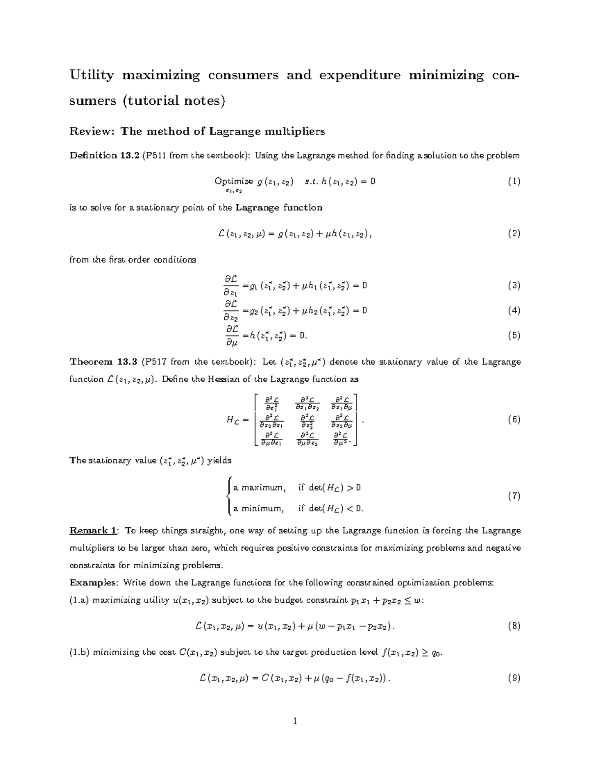 Utility Maximization Chapter Summary - Utility maximizing consumers and ...